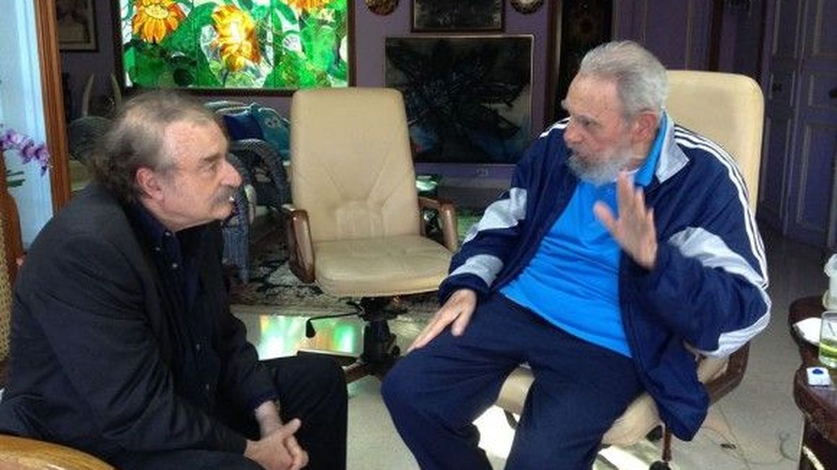 Fidel Castro recibe a Ignacio Ramonet en La Habana para hablar de Chávez