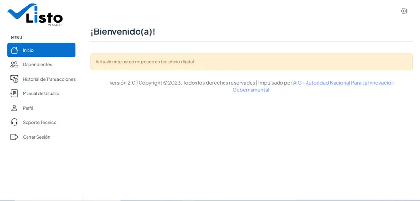 Listo Wallet: Cambios que hizo la plataforma