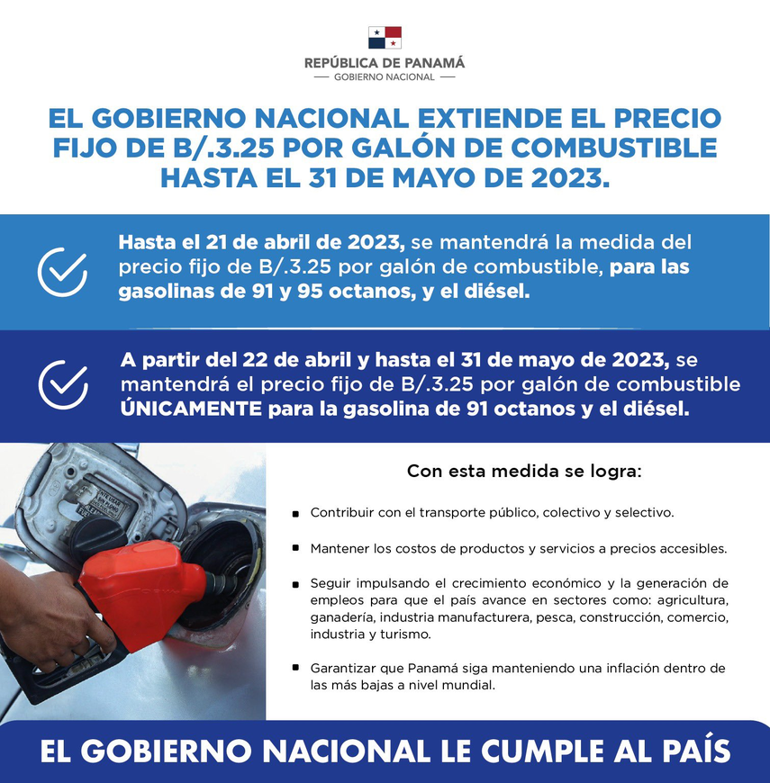 Extienden subsidio del combustible: ¿Qué medidas cambiaron?