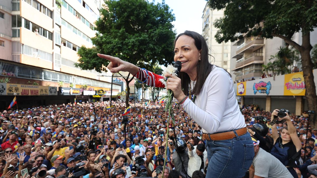 La líder opositora de Venezuela María Corina Machado, Premio Nobel de ...