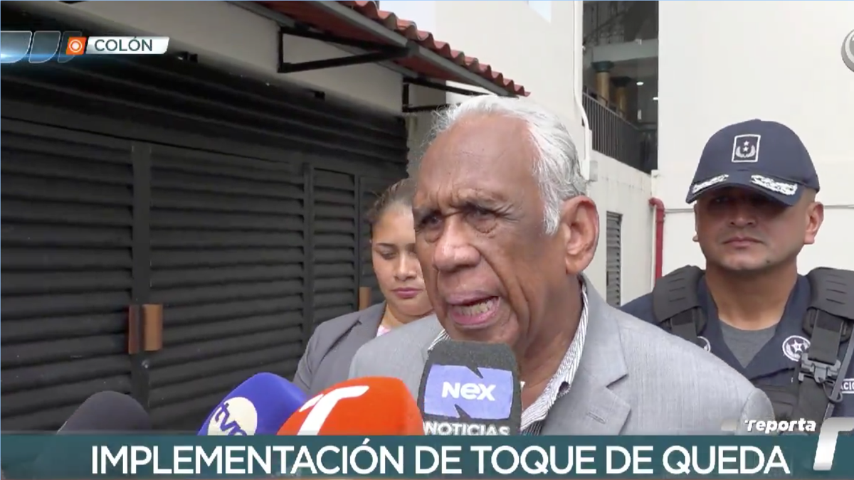 Toque de queda en Colón: Nueva medida preventiva