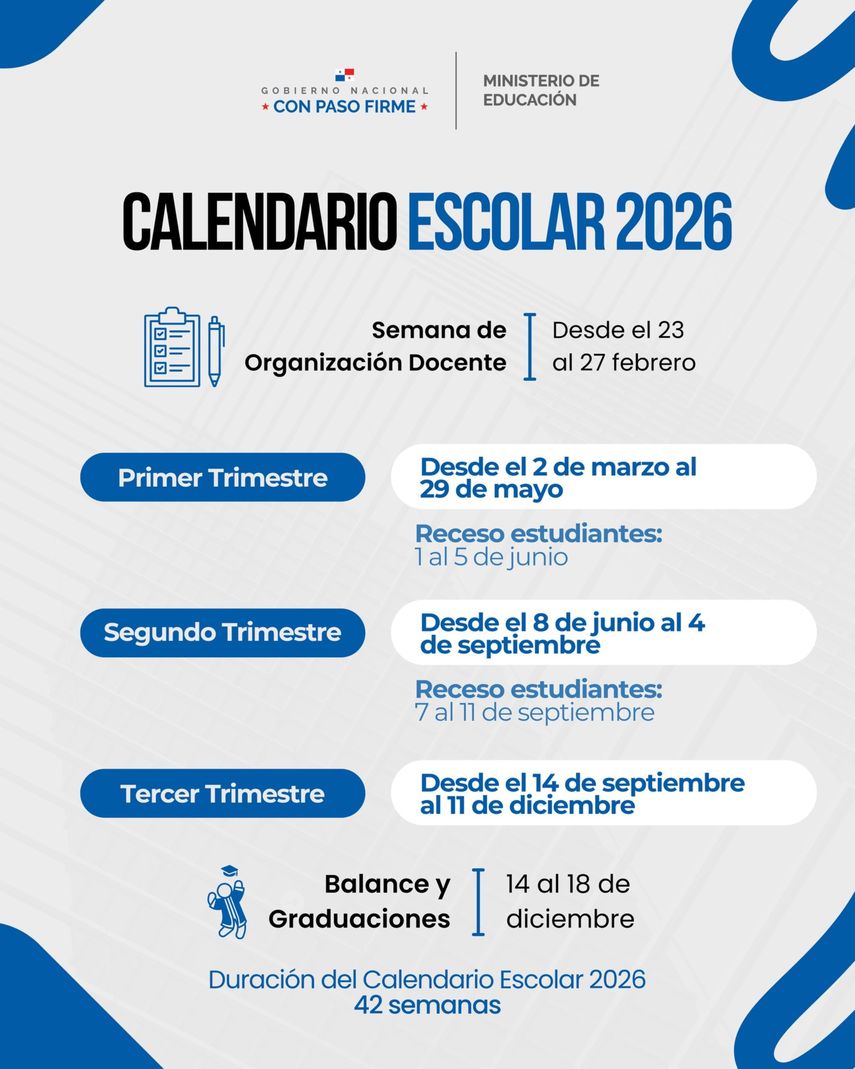 Calendario escolar 2026: Todos los días libres para los estudiantes del ...