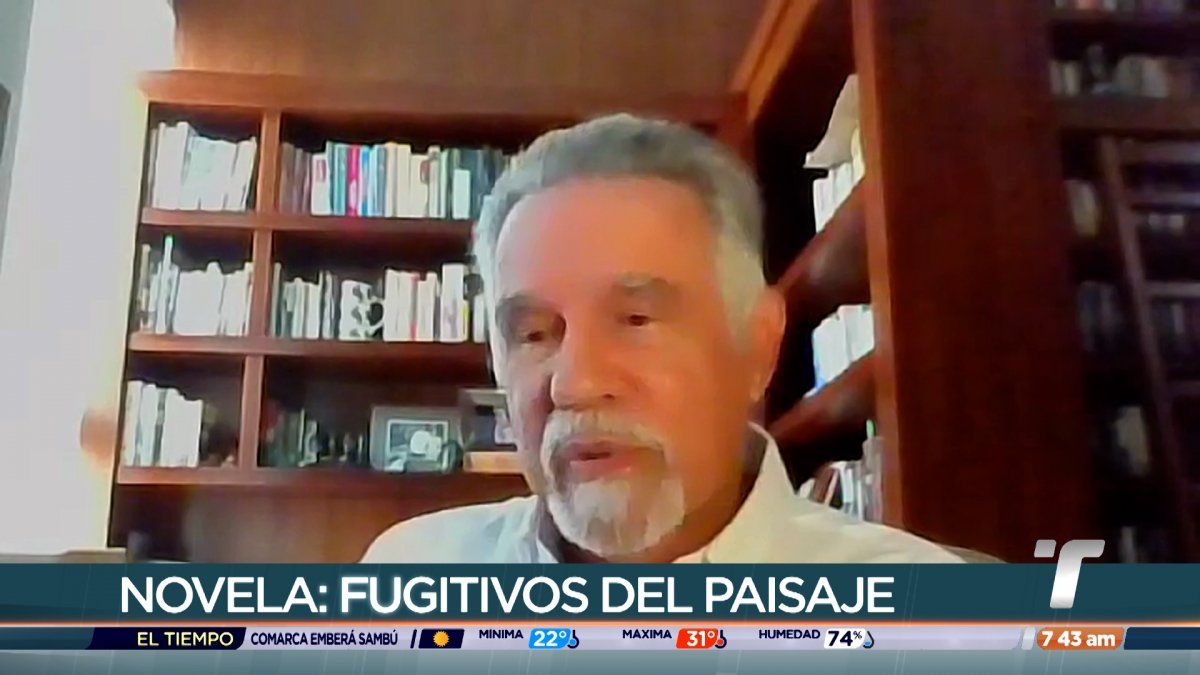 Juan David Morgan brinda detalles de su novela Fugitivos del paisaje