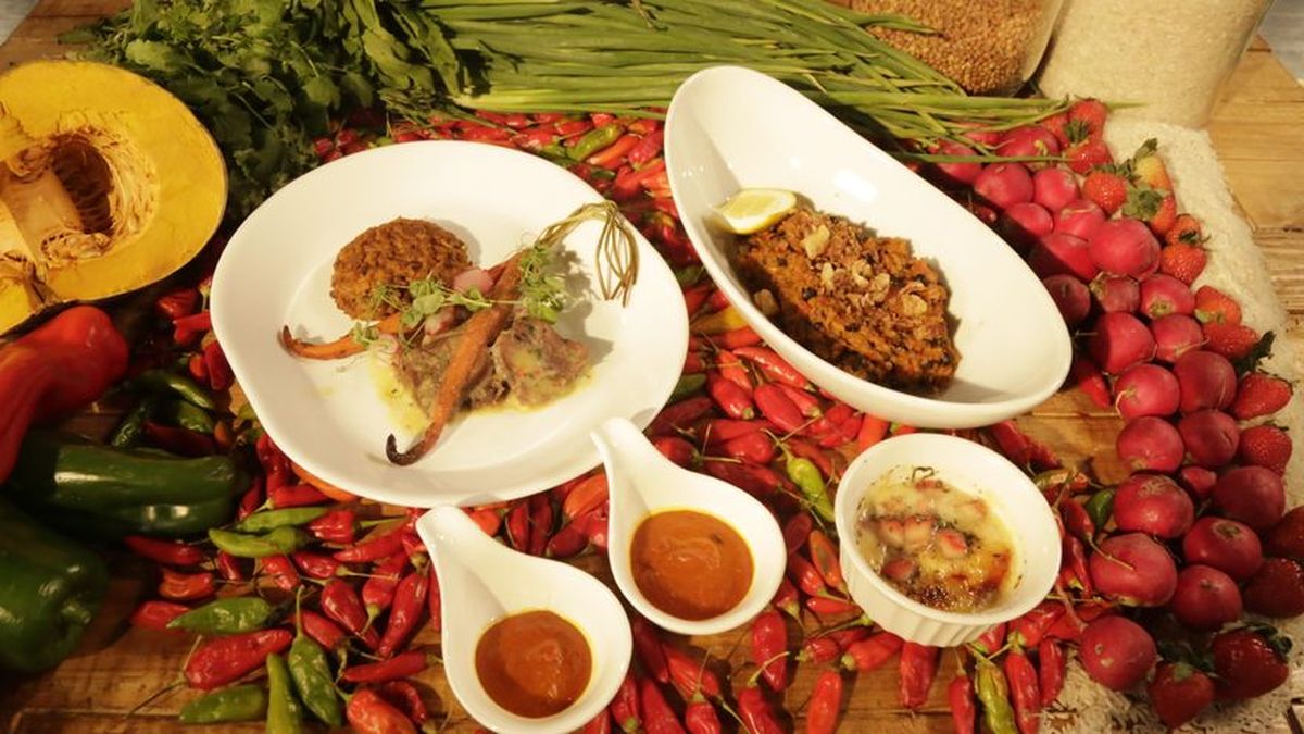 Lengua, guacho y creme brulee - Bollo