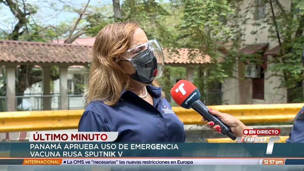 Anuncian aprobación de uso de emergencia de vacuna rusa en Panamá