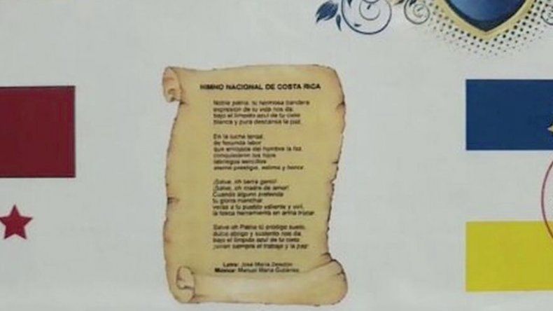 Diplomas de graduación en escuela de Colón tenían impreso el himno de ...