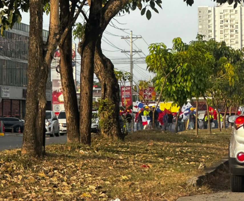 ¡Advertencia! Reportan cierre en la Avenida Ricardo J. Alfaro por protesta
