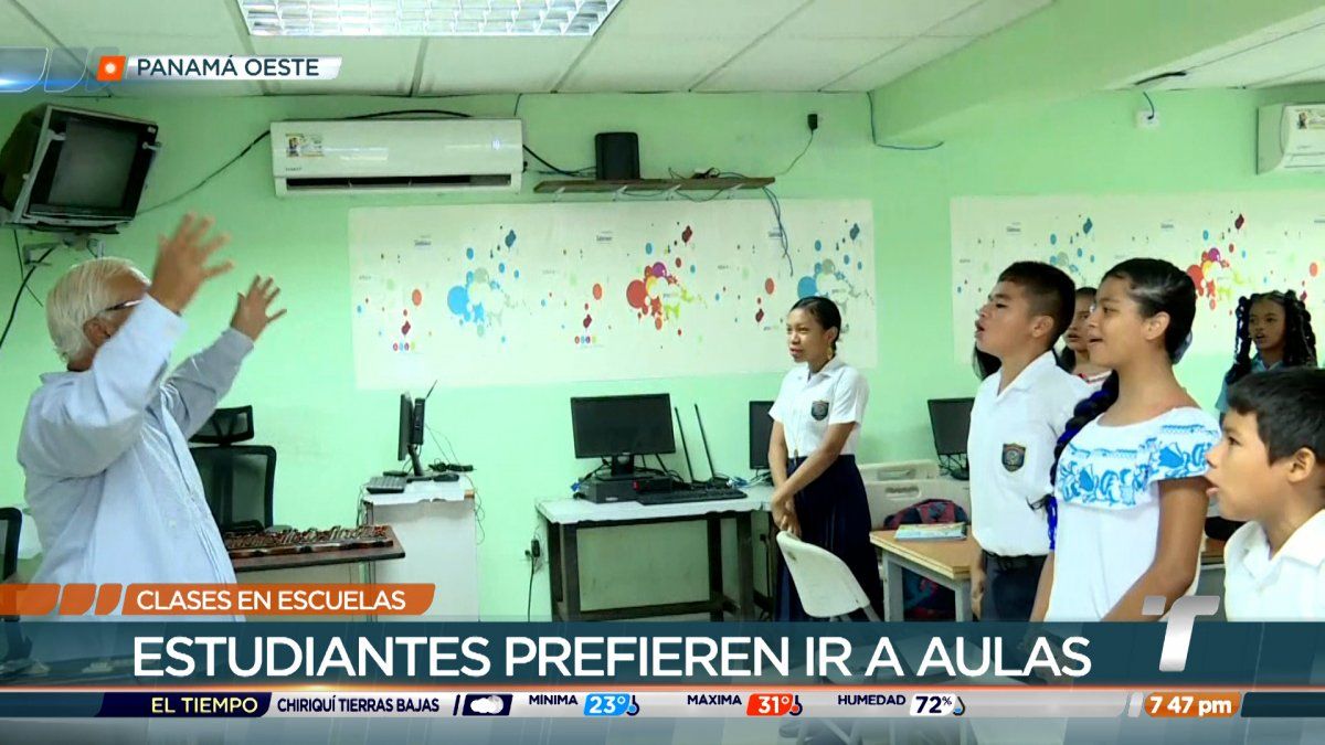Baja asistencia en escuelas de Panamá Oeste