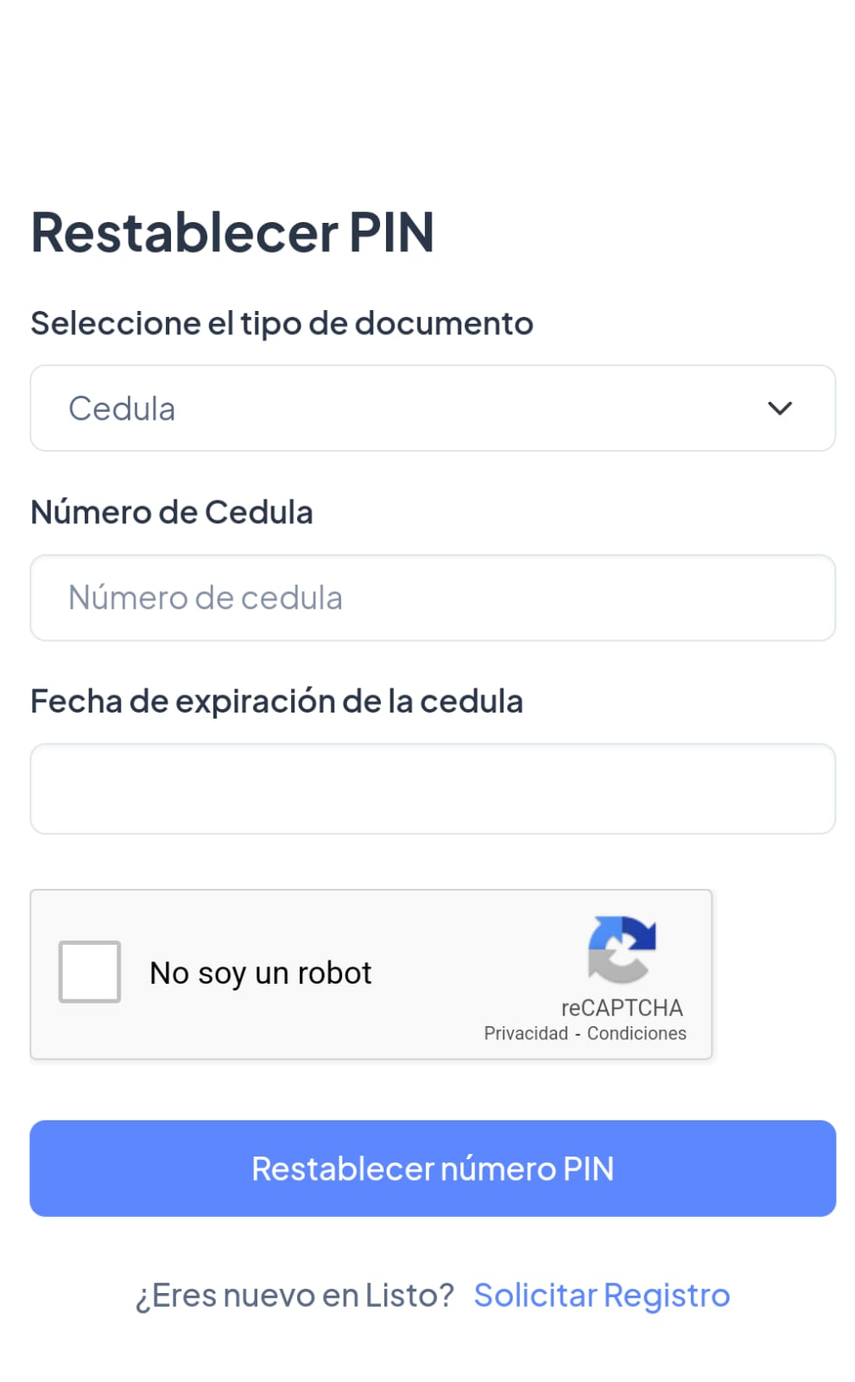 Listo Wallet PASE-U: Pasos para recuperar el PIN y cobrar el pago de ...