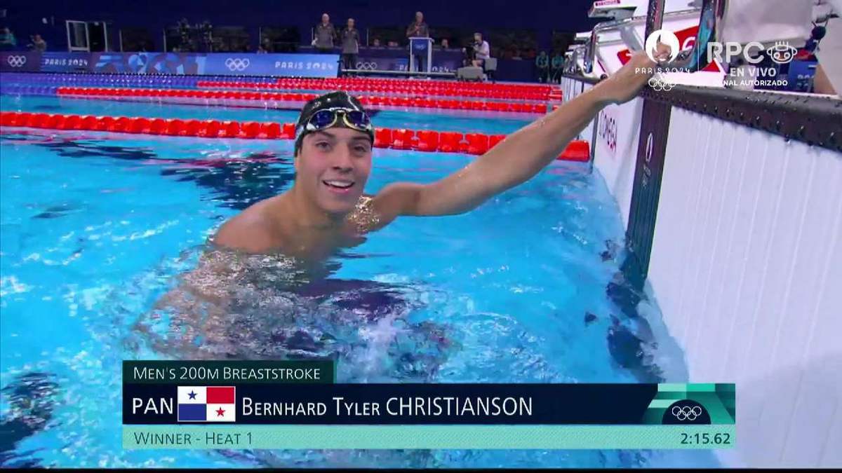 Olimpiadas 2024: Tyler Christianson marca tiempo de 2:15 en los 200 ...