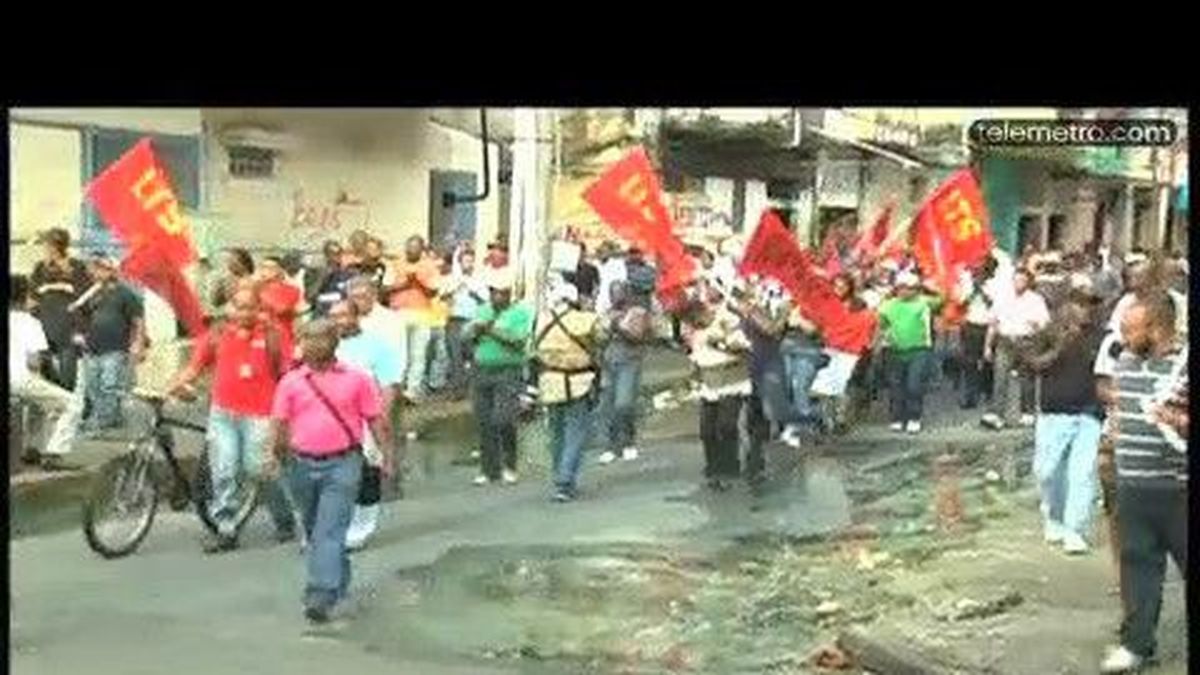 Séptimo día de protestas y enfrentamientos en la ciudad de Colón