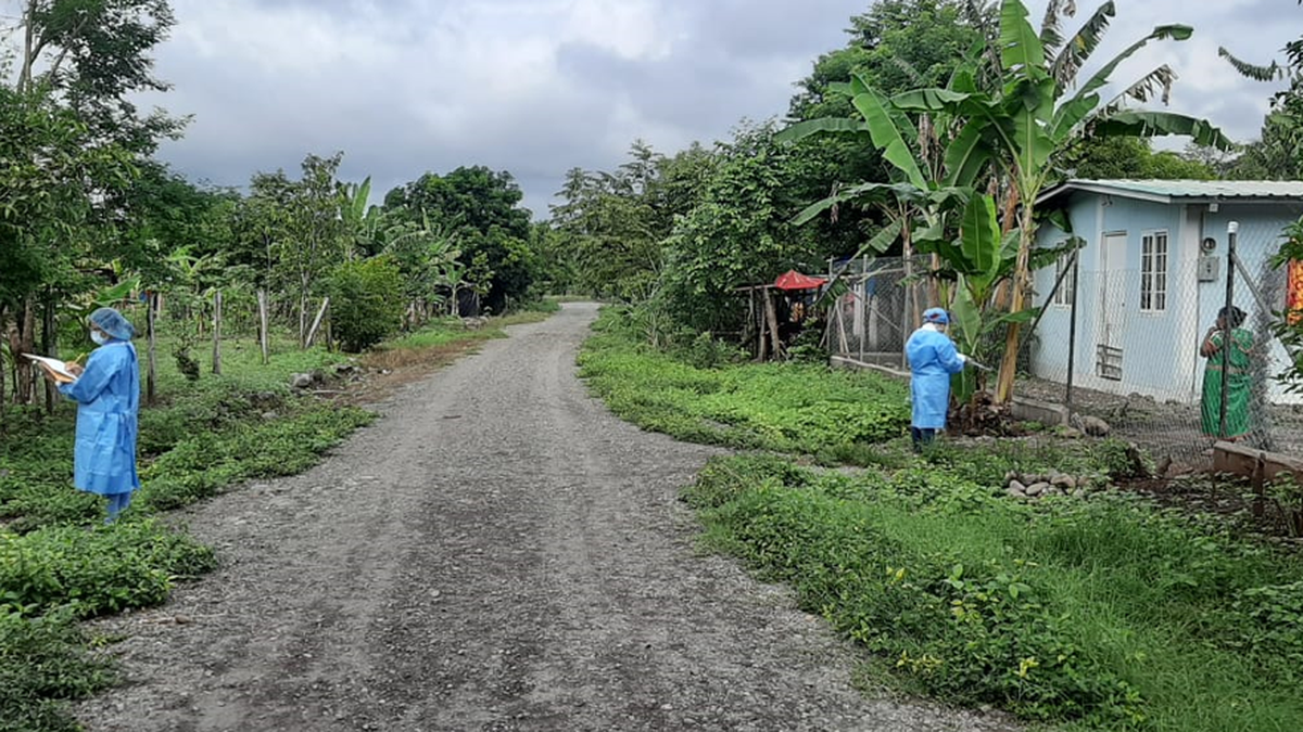 Intervienen comunidades de Alanje tras registrarse al menos 16 casos de ...