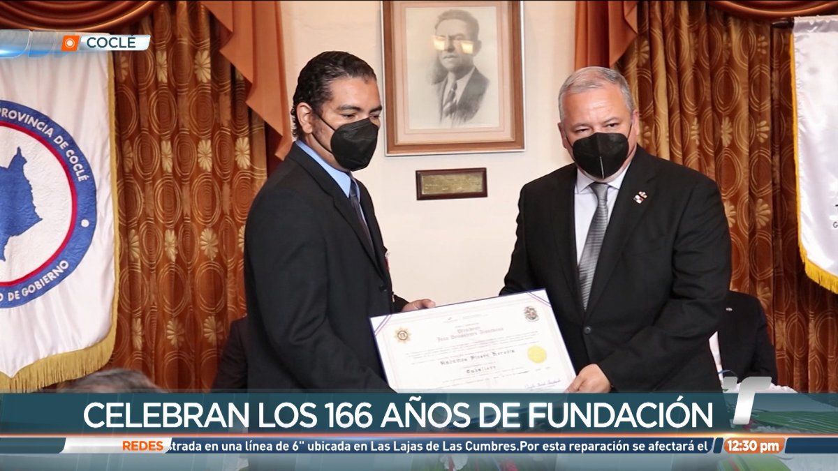 Con homenaje las autoridades de Coclé celebran los 166 años de fundación