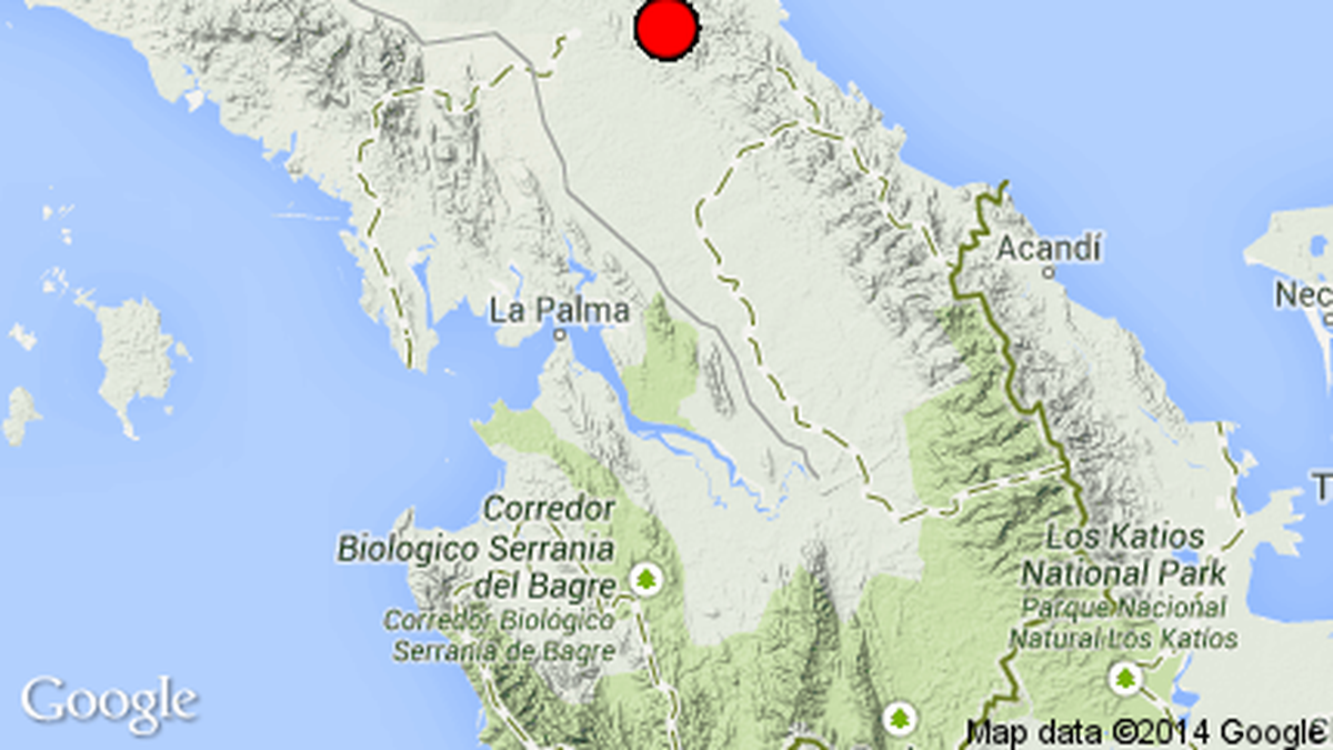 Se registra sismo al sureste de Chepo