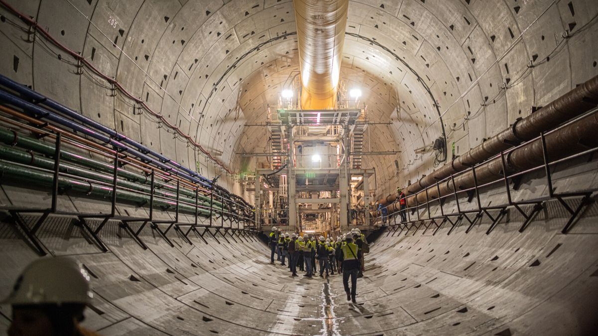El Metro de Panamá presenta avances en los trabajos del túnel de la Línea 3