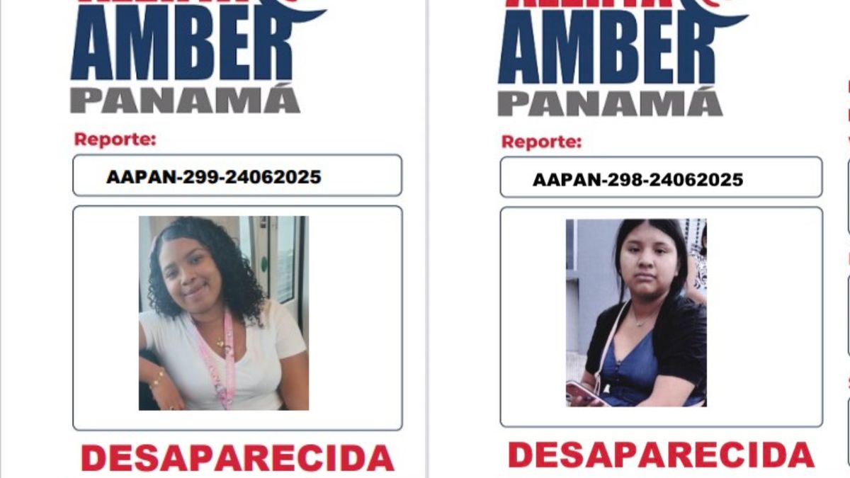 ¿Las ha visto? Activan Alerta Amber por desaparición de dos menores de edad