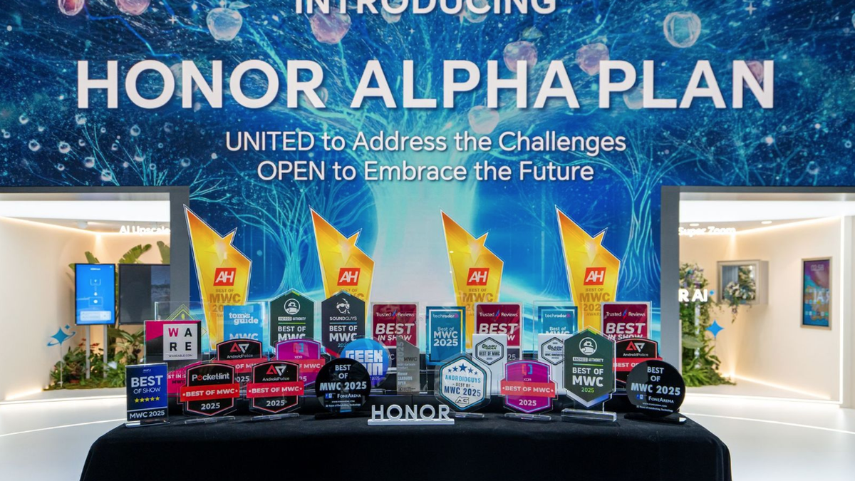 HONOR sorprende en el MWC 2025 con el HONOR ALPHA PLAN