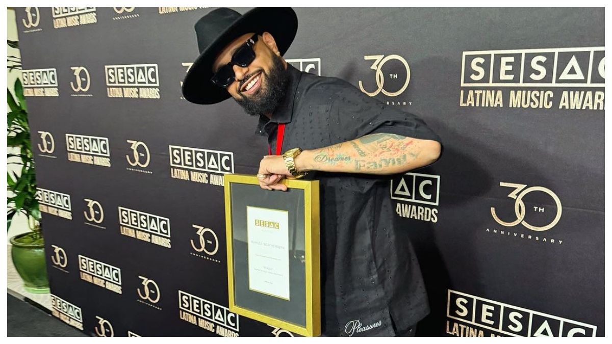 El Memba, BCA, recibe dos premios SESAC Latina Music Awards por tema de ...