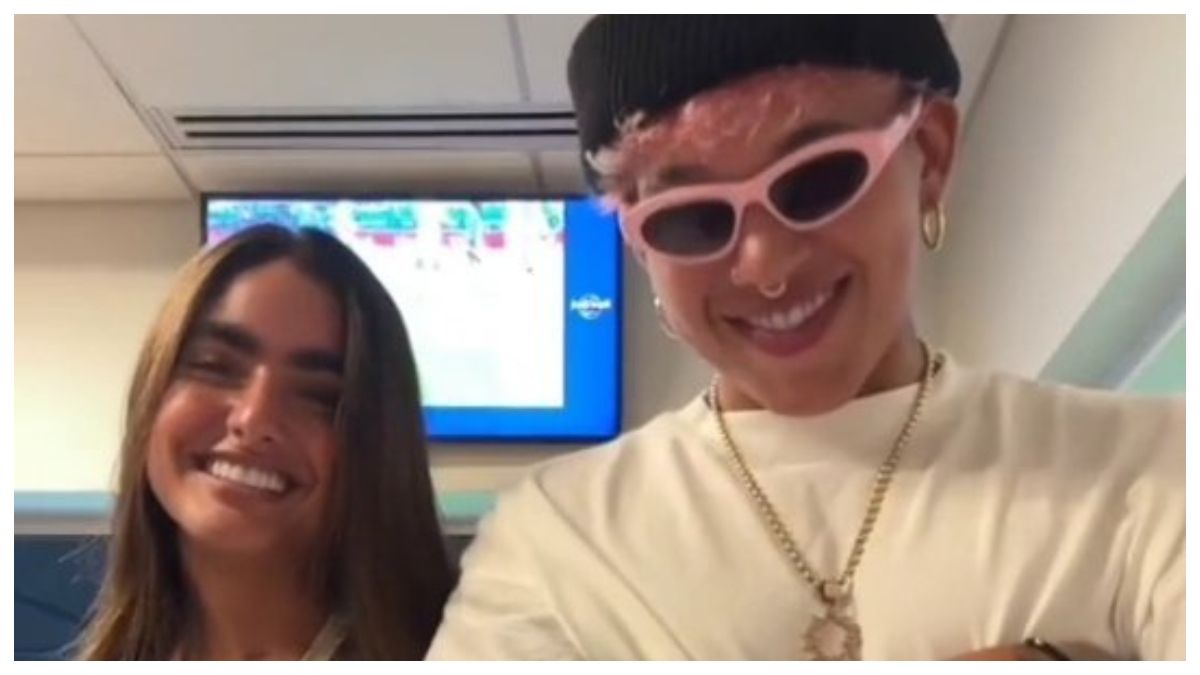 Isabella Ladera y Beéle frentean su relación en el partido de Panamá vs ...