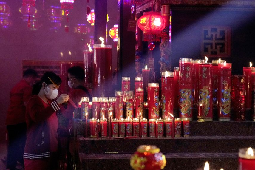 Asia celebra el inicio del Año Nuevo lunar