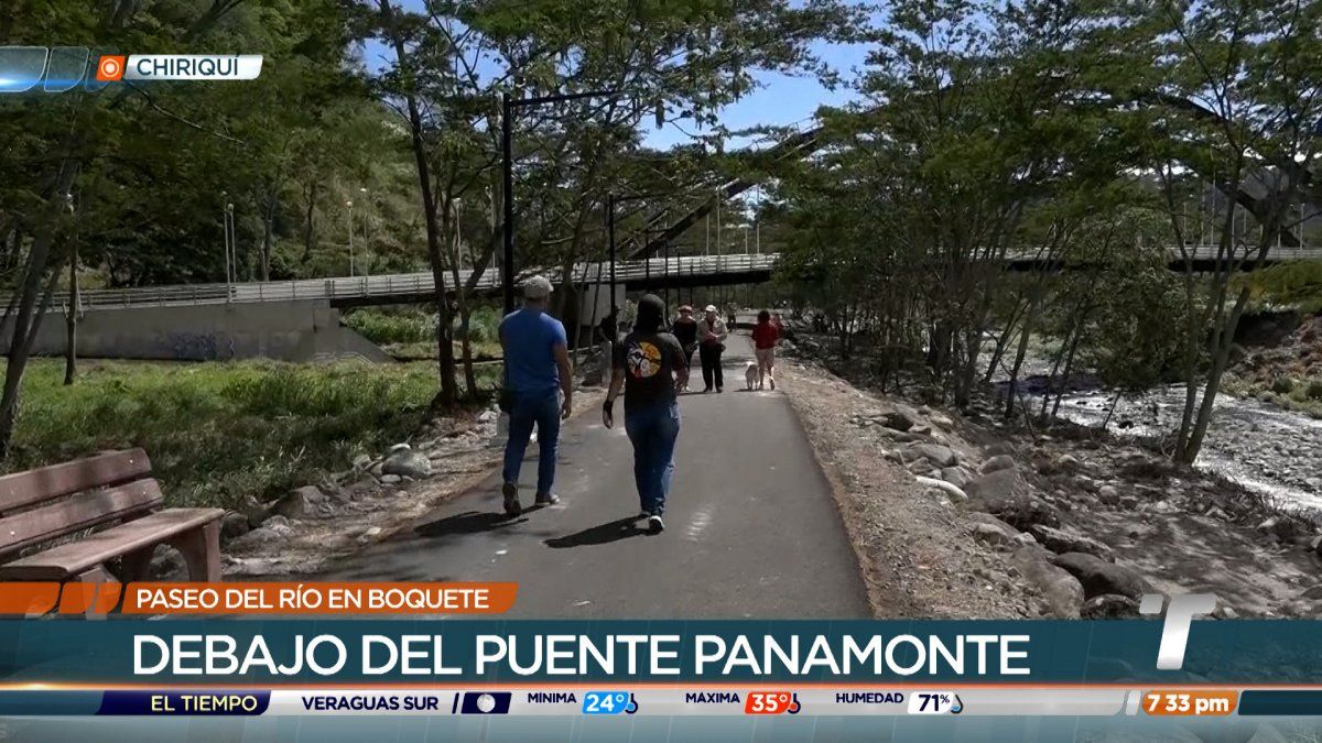 Paseo del Río, el nuevo atractivo y muro natural de Boquete