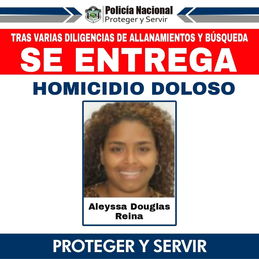 Se entrega Aleyssa Douglas, una de las más buscadas por homicidio