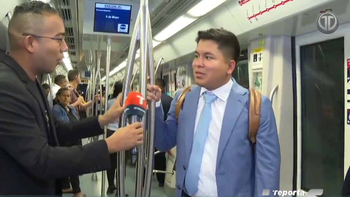 Así es el recorrido del diputado Neftalí Zamora en el Metro desde ...