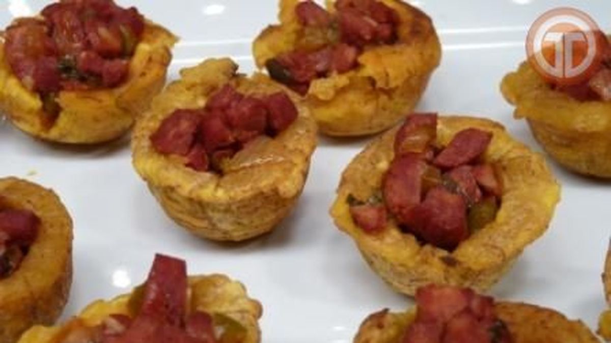 Patacones rellenos