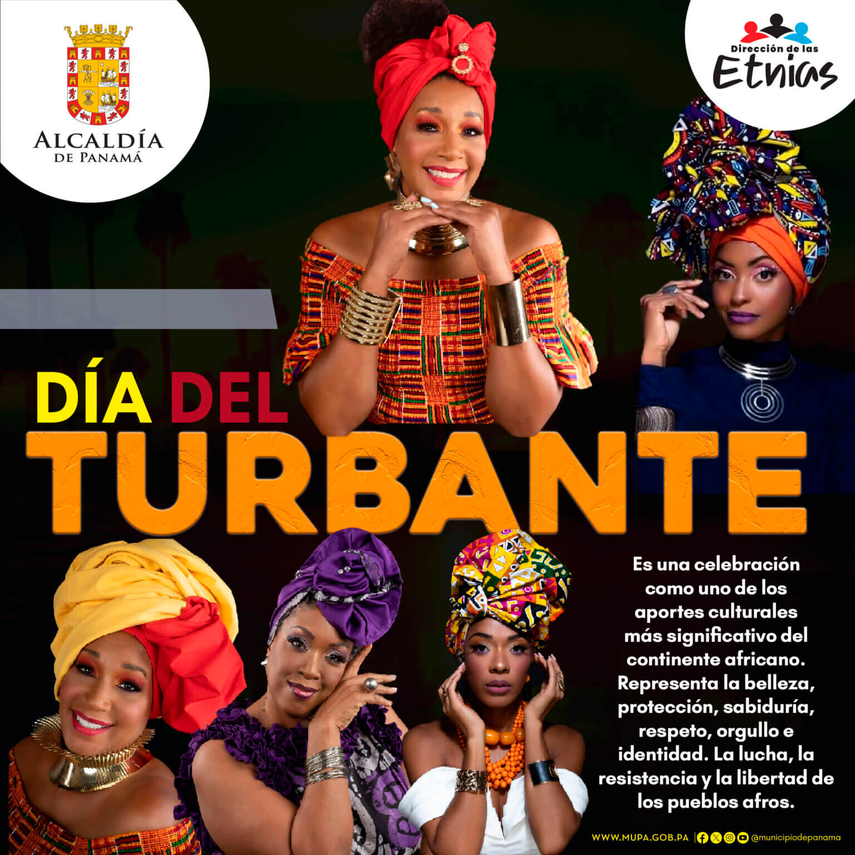 Mayo, mes de la Etnia Negra en Panamá: El viernes será día del Turbante