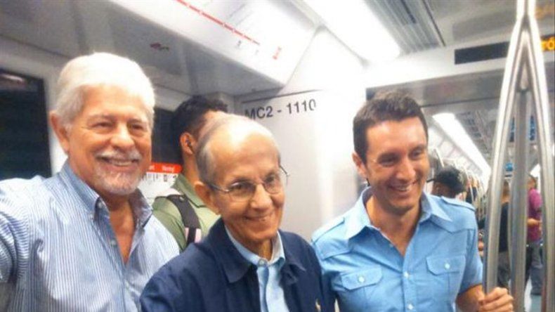 Pedrito Altamiranda hace su tour en el Metro de Panamá