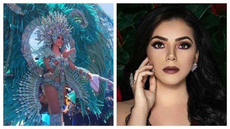 Grace Cano, presentada como Reina de Calle Abajo de las Tablas 2020