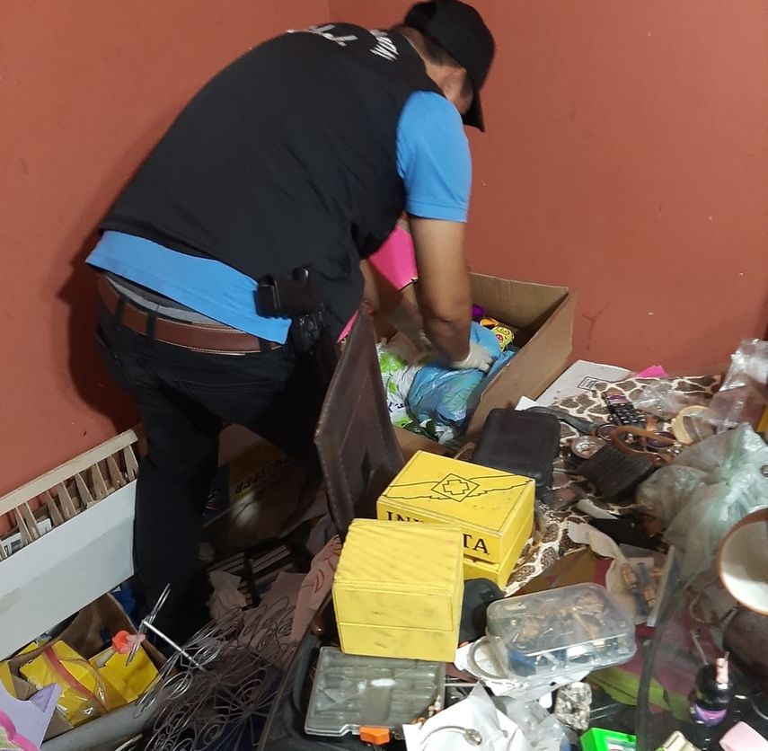 Decomisan 13 armas de fuego en diligencia de allanamiento en Betania