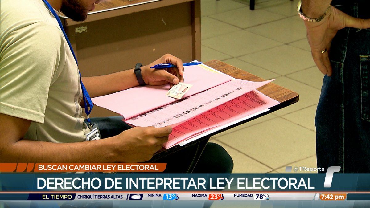 Presentan anteproyecto de ley que modifica el Código Electoral
