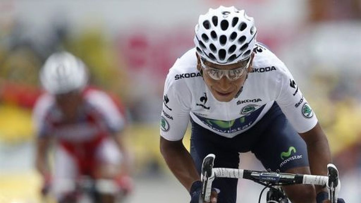 El colombiano Quintana, líder del Movistar en la Vuelta a Burgos