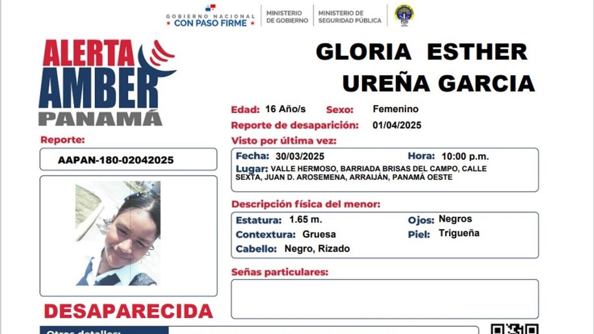 Activan Alerta Amber por desaparición de una adolescente de 16 años en ...