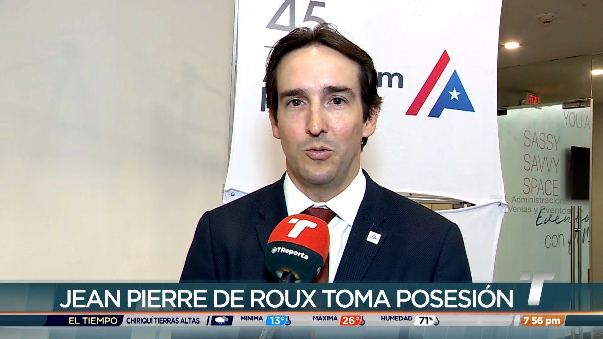 Jean Pierre de Roux toma posesión como presidente de la Cámara ...
