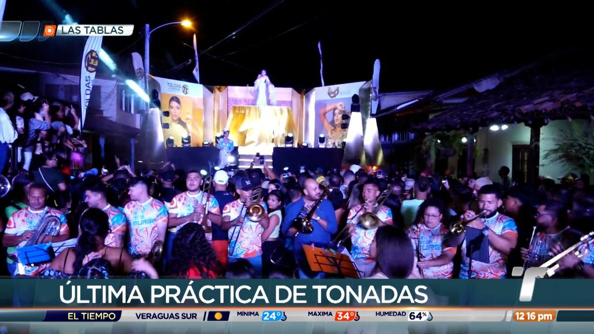 Así fue la última práctica de tonadas de Calle Arriba de Las Tablas