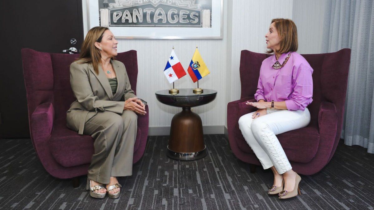 Primera Dama De Panamá Sostiene Reunión Bilateral Con Primera Dama De