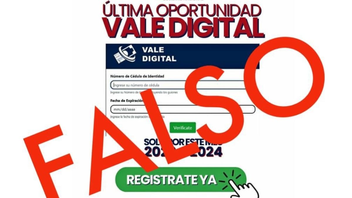 Vale Digital: MIDES alerta de inscripciones fraudulentas
