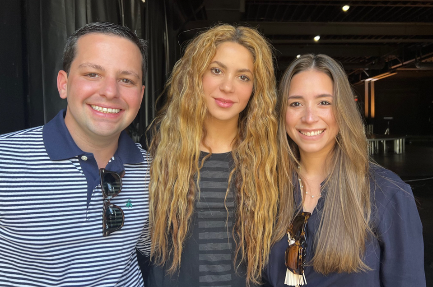 Estas son las fotos de Shakira en ensayos para los MTV VMAs