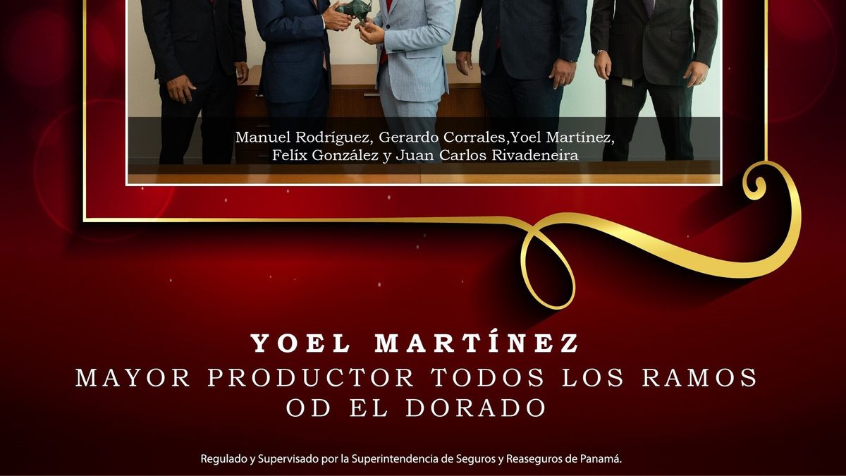 Yoel Martínez: ser corredor de seguros es una carrera muy bonita