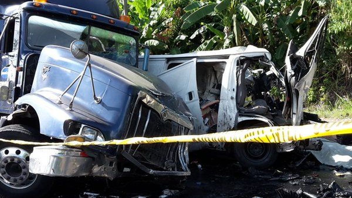 Reportan una víctima fatal y heridos en accidente en Quebrada Ancha de ...