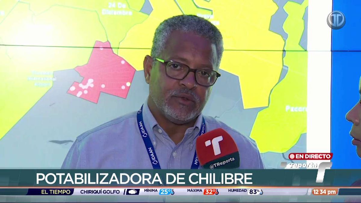 IDAAN detalla avances en la recuperación de la potabilizadora de Chilibre