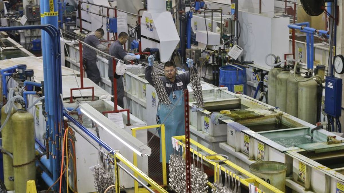 Crece la producción fabril de EEUU