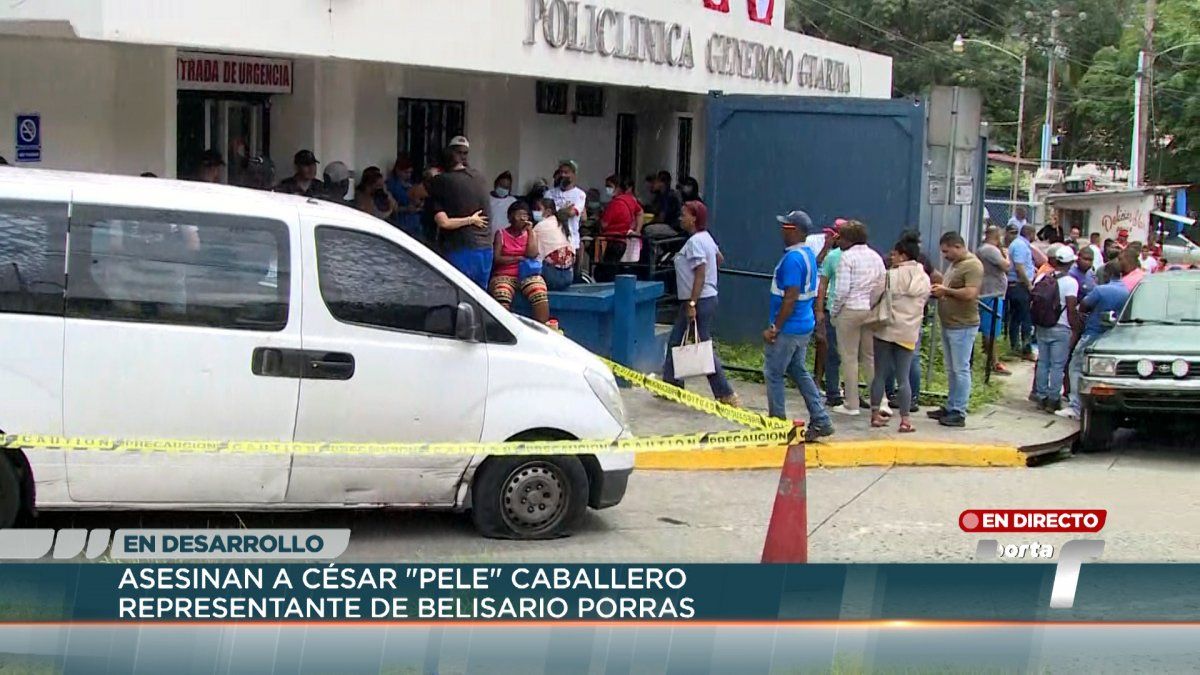 Asesinan a representante de Belisario Porras, César Pelé Caballero