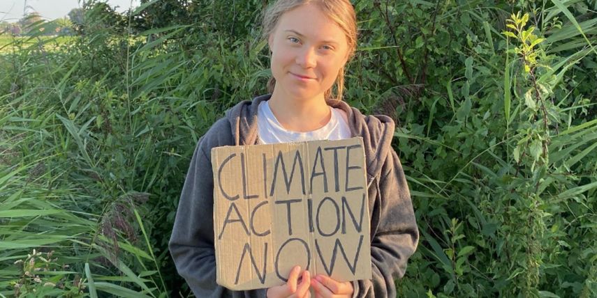 La activista climática Greta Thunberg reacciona a las protestas en ...