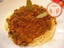 Spaghetti con Carne Molida