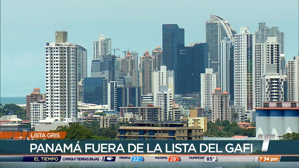 GAFI retiró a Panamá de su lista gris