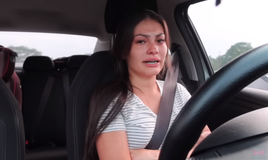 Eliza Ibeth, ex pareja de Abrahamdpe expone el infierno que vivía y él ...