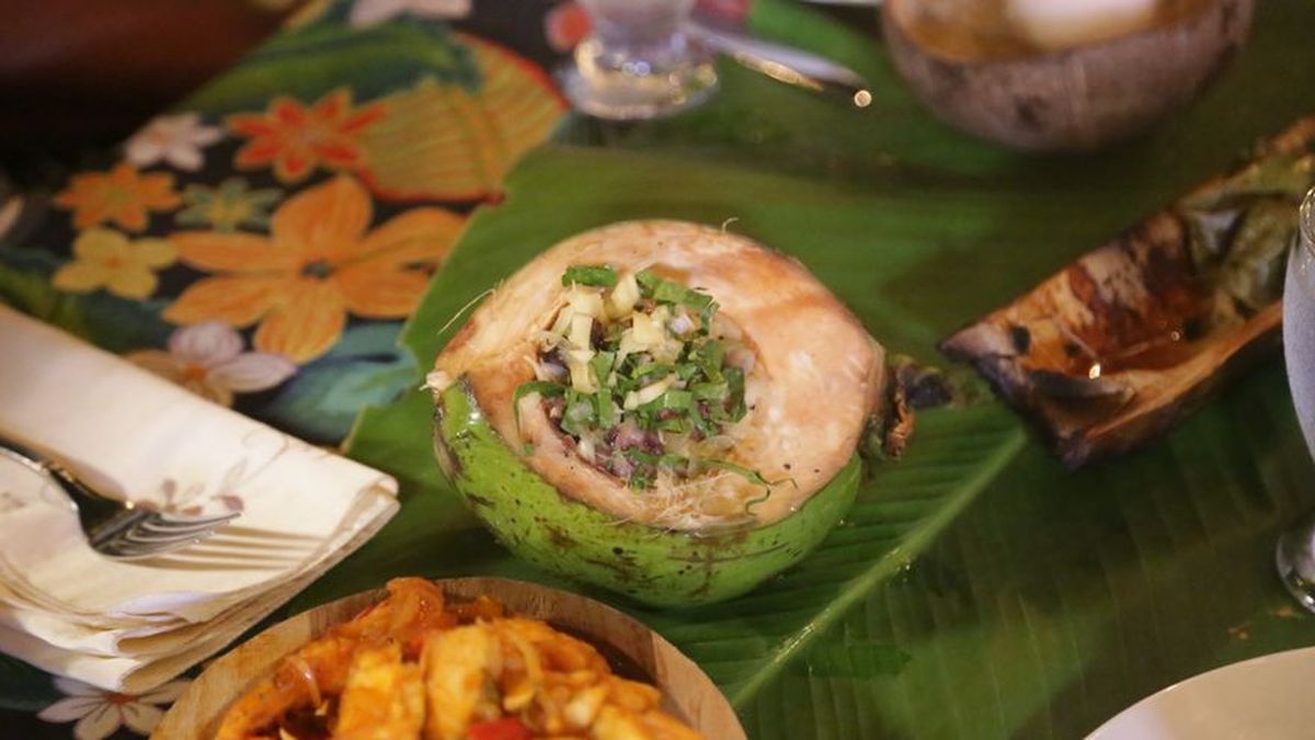 Ceviche de Concha Negra y pulpo con Yucas al Scobish – Hiram y Alexander